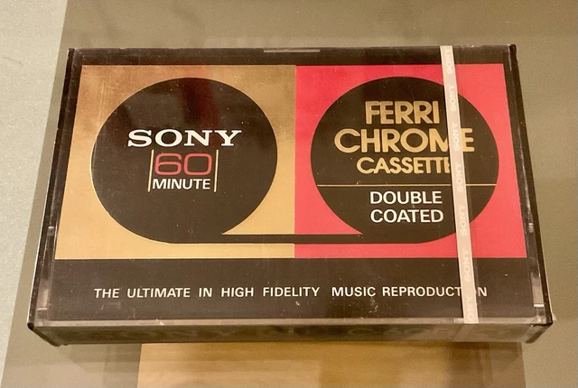 RARE CASSETTE AUDIO Sony Type III Ferri-Chrome Fecr Ferrichrome (Neuf ...