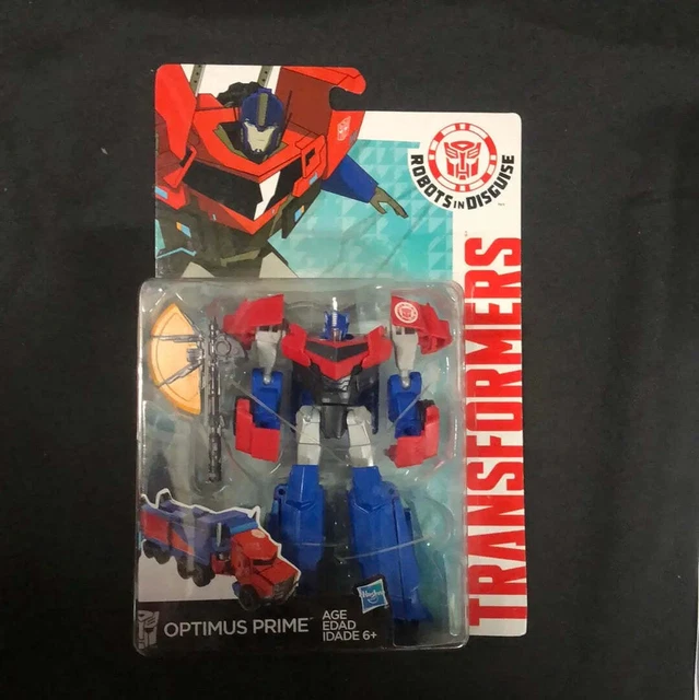 Figurine Transformers Robots In Disguise 2015 Optimus Prime Warrior 8666