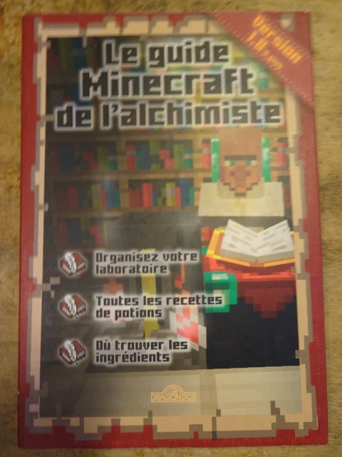 LE GUIDE MINECRAFT de l'alchimiste V 1.8 &plus |Stéphane Pilet| Dragon ...