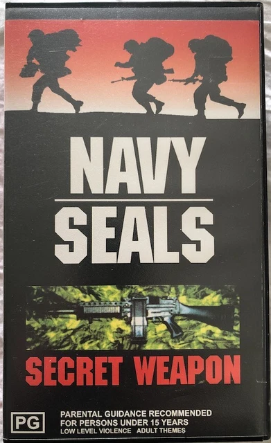NAVY SEALS SECRET Weapon VHS American Commando Weapons in Vietnam £7.94 ...