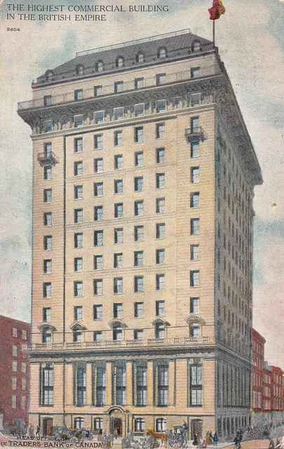 THE HIGHEST COMMERCIAL Building British Empire Canadian Canada Postcard ...