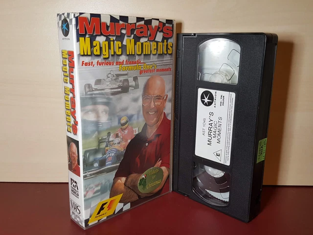 MURRAY'S MAGIC MOMENTS - F1 Formula 1 - Murray Walker - PAL VHS Video ...
