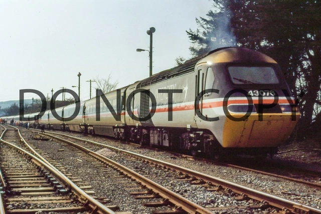 UK DIESEL TRAIN Railway Photograph Of Class 43 Intercity 125 Hst 43076 ...