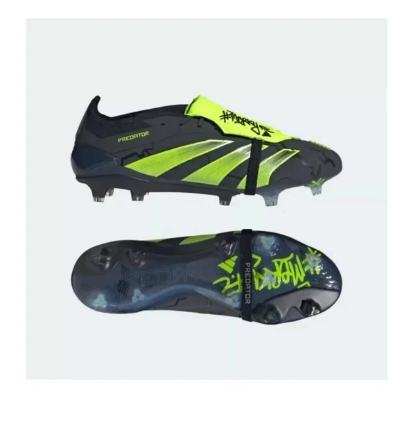 ADIDAS PREDATOR ELITE FT FG Merky FC Stormzy Core limone nero-bianco ...