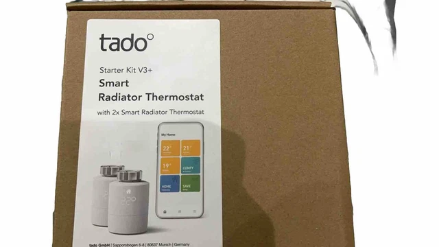 TADO WIRELESS SMART thermostat starter kit v3 With 2x Smart radiator ...