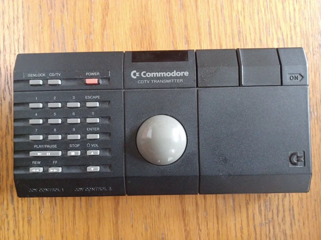 ULTRA RARE COMMODORE Amiga CDTV Trackball controller CD-1200 Tested and ...