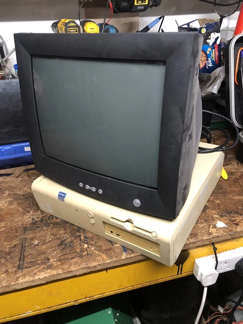 FAULTY DELL PC and crt monitor was Mame in a machine we converted. £36. ...