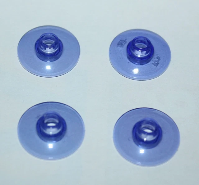 4 X LEGO Trans-Purple Dish 2x2 ref 4740/set 70917 70916 70436 70418 ...
