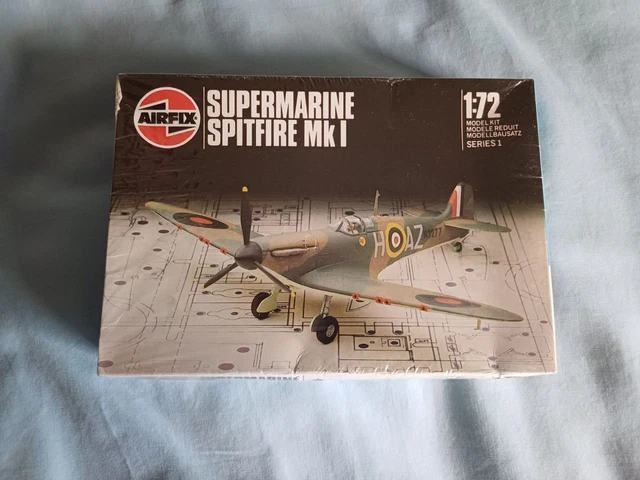 VINTAGE AIRFIX SERIES 1 Supermarine Spitfire Mk I Model Plane Kit UNOPENED!!!!!! £11.99 ...