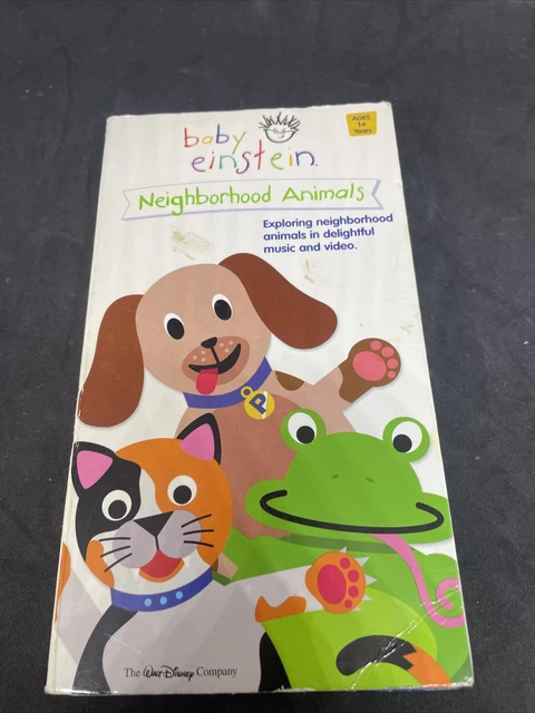DISNEY BABY EINSTEIN Neighborhood Animals Baby Dolittle VHS 2001 * No ... DISNEY BABY EINSTEIN Neighborhood Animals Baby Dolittle VHS 2001 * No ...