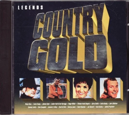 COUNTRY GOLD LEGENDS - CD Patsy Cline Faron Young Johnny Cash L 1993 ...