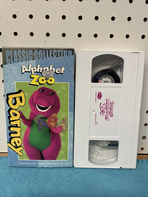 BARNEY - BARNEYS Alphabet Zoo (VHS, 2000, collection classique) EUR 9 ...