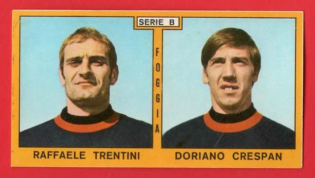 FIGURINA CALCIATORI PANINI 1969/70 - Recupero - Trentini/Crespan ...