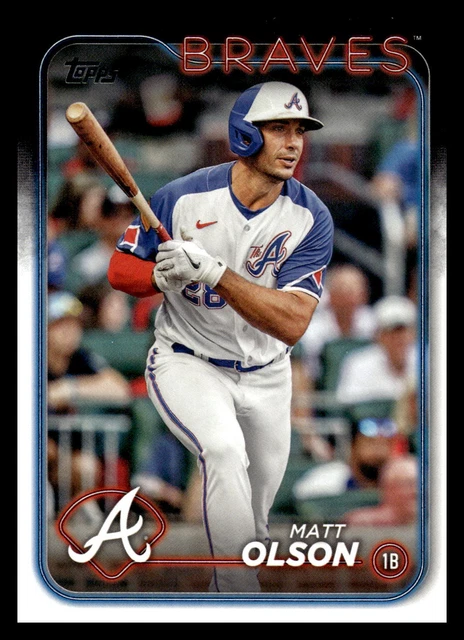 2024 TOPPS #350 Matt Olson Atlanta Braves Baseball Card EUR 1,79 ...