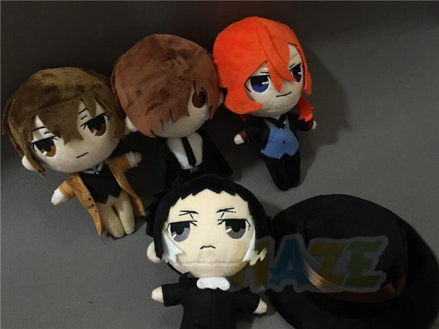 STRAY DOGS OSAMU Dazai Nakahara Chuuya Plush Doll Soft Stuffed Toys New ...