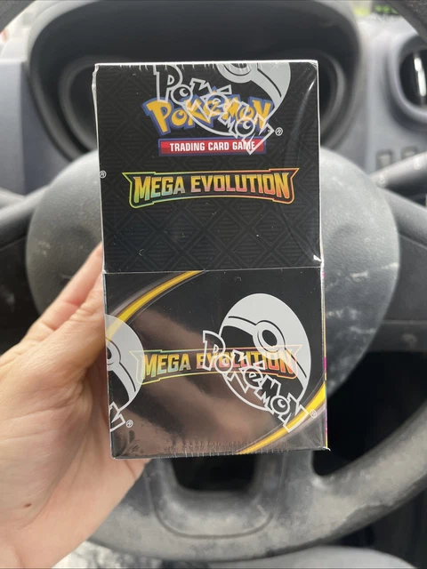 POKÉMON TCG MEGA Evolutions Half Booster Box 18 Packs Brand New Sealed ...