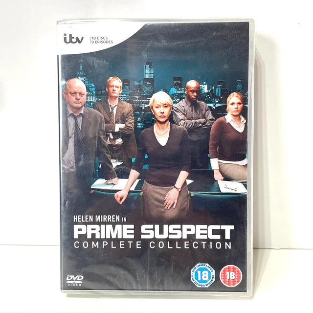PRIME SUSPECT DVD Box Set Complete Collection ITV British Crime Drama ...