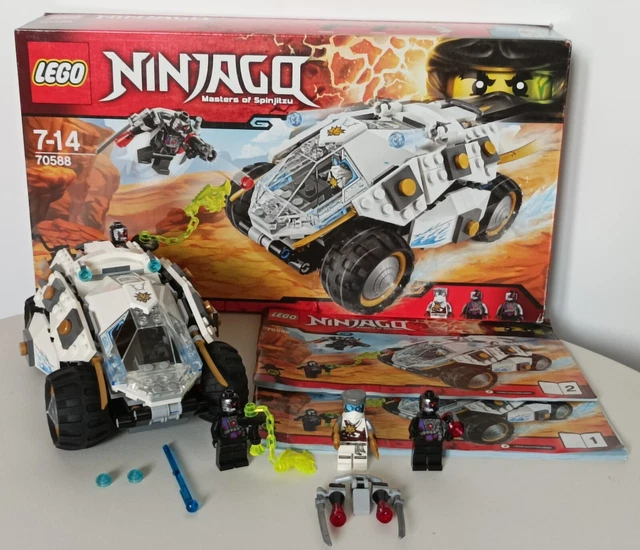 LEGO NINJAGO REF : 70588 - Le Tumbler du Ninja de Titane - Complet boite, notice EUR 35,00 ...