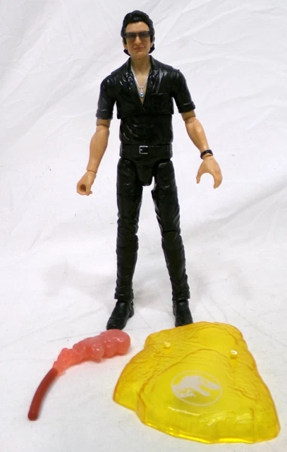 FIGURA DE MATTEL Jurassic Park Amber Collection Dr. Ian Malcolm De 6 ...