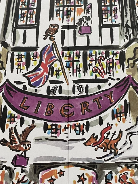 LIBERTY 2025 ADVENT calendar - empty box with gold shredded paper £23. ...