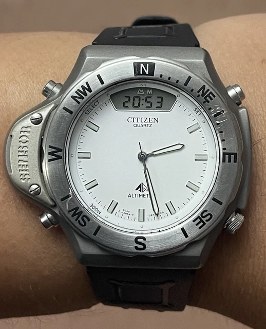 1989 CITIZEN PROMASTER Altichron Titanium C040 Ana-Digi $449.00 ...