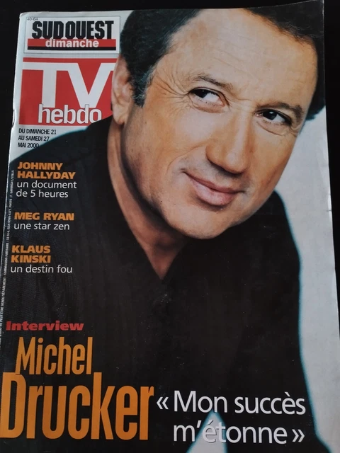 TV HEBDO DU 21/05/2000; Interview M. Drucker/ Klaus Kinski/ Meg Ryan ...