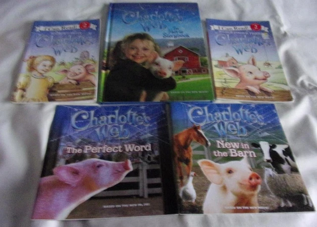 SET OF 5 Charlotte's Web the movie picture books + DVD $15.99 - PicClick