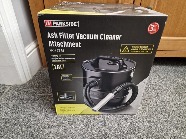 PARKSIDE ASH FILTER Vacuum Cleaner Attachment 18L Capacity BRAND NEW. £ ...