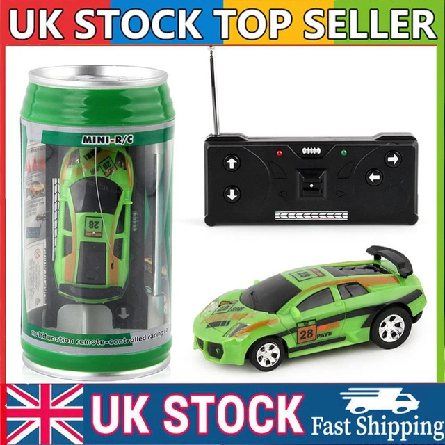 COKE CAN MINI Cans RC Car LED Lights Plastic RC Car RC Racing Car ...