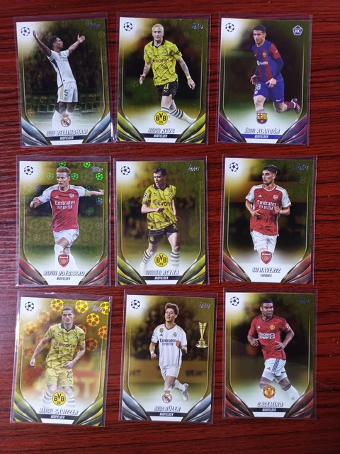 2024 TOPPS UEFA Champions League Sabitzer/Guler/Casemiro/Reus Lots ...