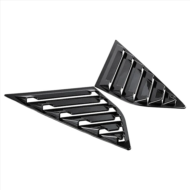 REAR QUARTER WINDOW Louvers for Focus MK3 Hatchback 2012-2018 Car ...