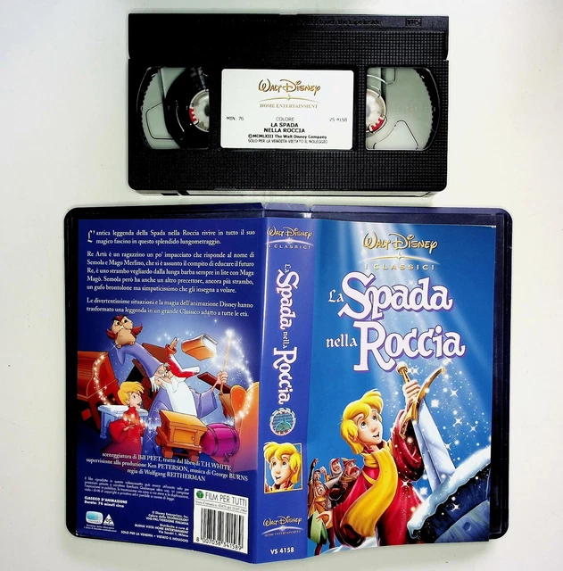 LA SPADA NELLA ROCCIA - VHS Disney Home Video (1986) EUR 16,90 ...