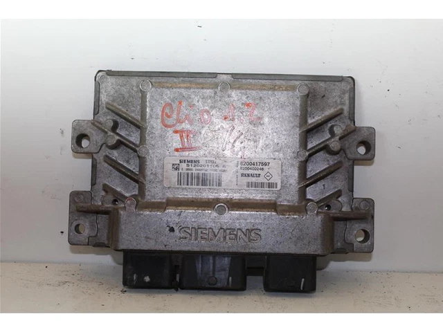 8200417597 CENTRALINA MOTORE Ecu Siemens Renault Clio Ii 1.2B 16V 75Cv ...