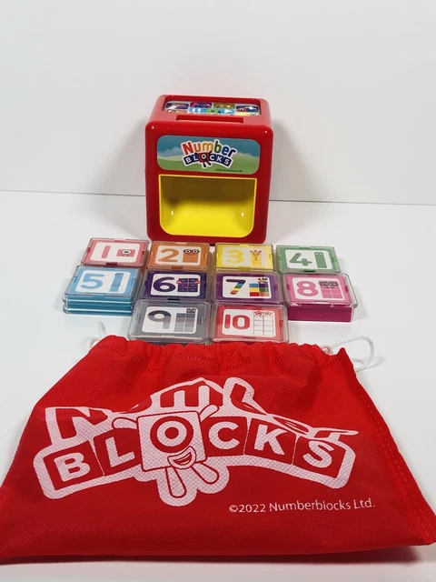 NUMBERBLOCKS NUMBER FUN 1 To 10 Number Blocks Electronic Toy Count Add ...