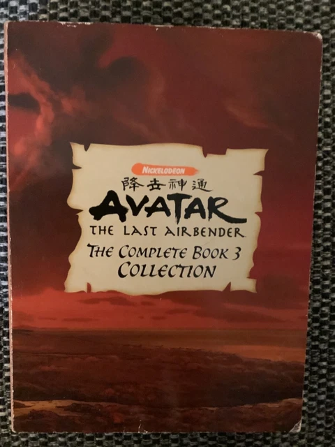 NICKELODEON AVATAR DVD, The Last Airbender, the complete book 3 free ...