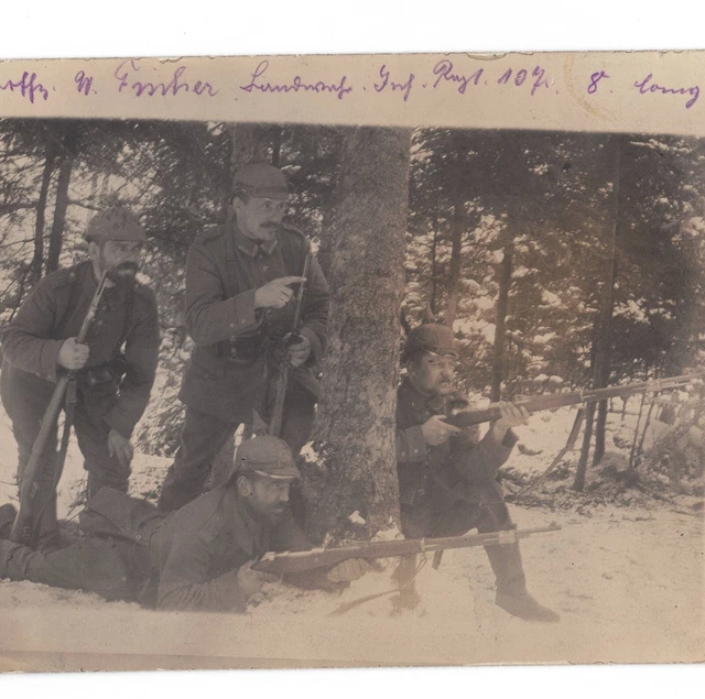 ORIGINAL GERMAN WW1 WWI Western Front photo Pickelhaube postcard ...