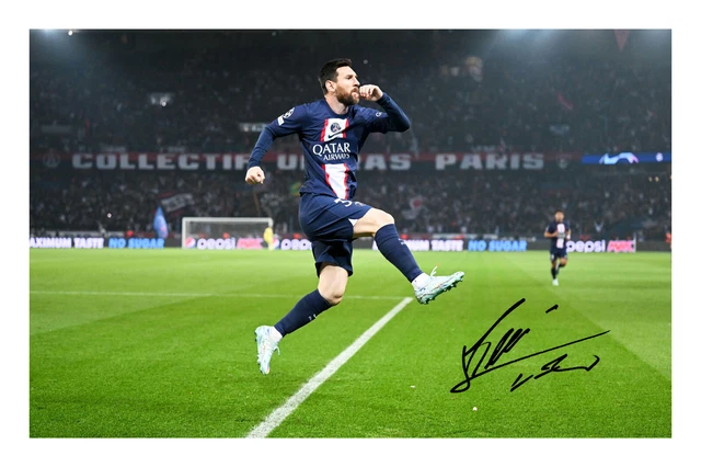 Lionel Messi Signed Photo FOR SALE! - PicClick UK