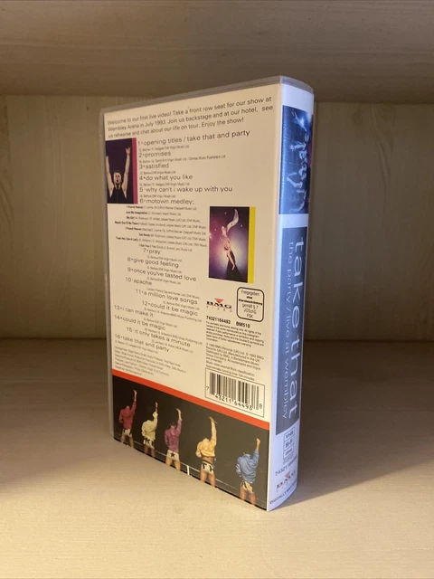 TAKE THAT - Live At Wembley (VHS, 1993) £0.99 - PicClick UK