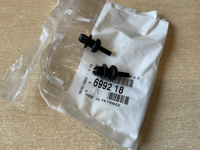 2 GENUINE PEUGEOT CITROEN multi model PARCEL SHELF CLIPS 699218 £3.95 ...