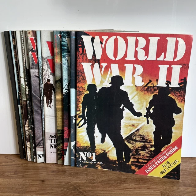WORLD WAR II Magazine Issues 1 - 18 £14.95 - PicClick UK