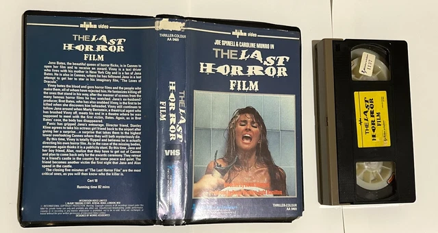 THE LAST HORROR Film {1982, Caroline Munro} Original Intervision Pre ...