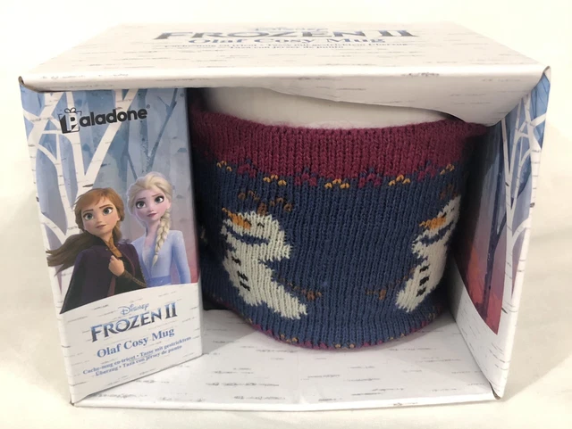 FROZEN 2 II Olaf Cosy Mug Cup Disney Brand New Stir Up Some Fun W ...