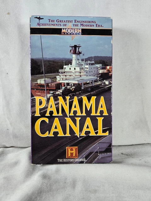 MODERN MARVELS - Panama Canal (VHS Tape, 1994) The History Channel A&E ...