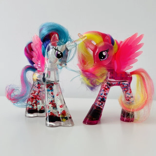 MY LITTLE PONY G4 Bundle Princess Celestia Cadance Water Cutie Figures Genuine £24.99 - PicClick UK