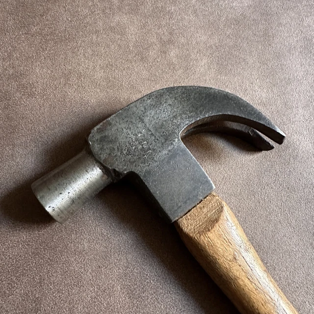RARE EARLY VINTAGE 20oz HENRY CHENEY CARPENTERS CLAW HAMMER HAND TOOL ...