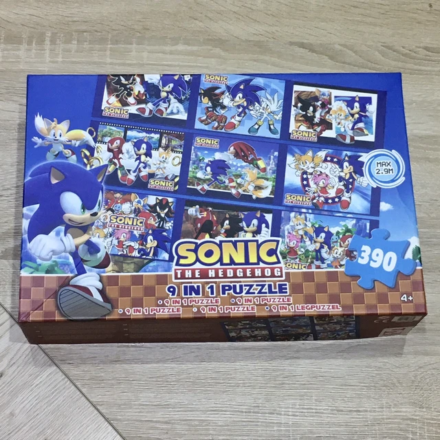 SONIC THE HEDGEHOG 9 in 1 Jigsaw Puzzle 390 Pieces Sambro £14.99 ...