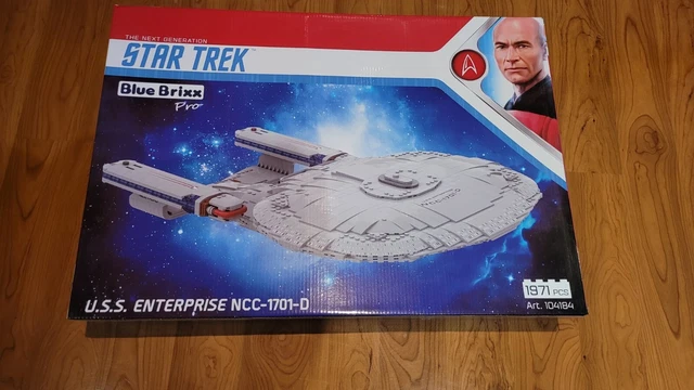 BLUE BRIXX PRO Star Trek USS Enterprise NCC-1701 D 104184 EUR 149,00 ...