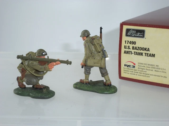BRITAINS 17490 WW2 Us Army Bazooka Anticarro Pistola Squadra Soldato ...