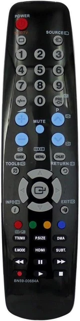BN59-00684A REPLACE REMOTE Control for Samsung LCD Plasma TV ...