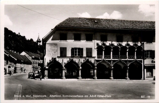 BRUCK A.D. MUR - Altertüml. Kornmesserhaus am Adolf Hitler-Platz ...